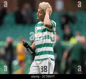 Celtic's Daizen Maeda during the William Hill Premiership match at ...
