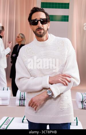 October 10, 2025 Adrien Brody, George Chapman attend 63rd New York Film ...