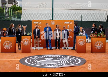 WTA 125 Final awards ceremony Singular for the winner player Sara ...