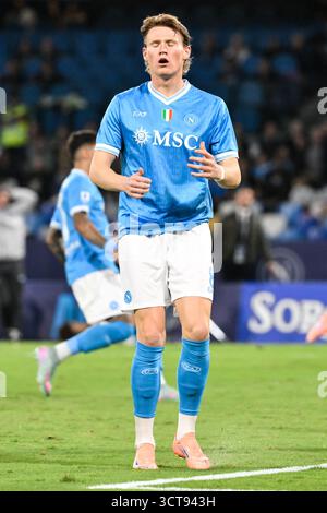 Naples, Italy. 05th Oct, 2025. Andre Frank Zambo Anguissa of SSC Napoli ...
