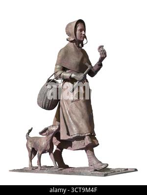Statue of Mary Anning (Fossil Collector & Palaeontologist) in Lyme ...