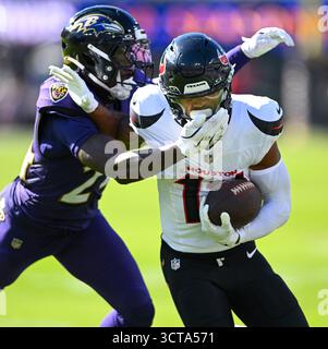 Houston Texans wide receiver Christian Kirk (13) catches a pass during ...