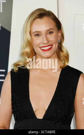 Nora Garrett attends the screening of After The Hunt at the Southbank ...