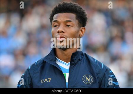 David Neres of SSC Napoli celebrates after scoring first goal during ...