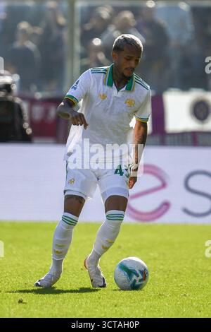 Wesley Vinicius Franca Lima of AS Roma seen in action during Serie A ...