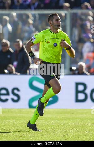 Referee Andrea Colombo during ACF Fiorentina vs Inter - FC ...