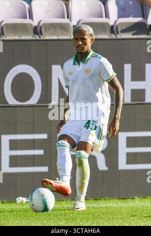 Wesley Vinicius Franca Lima of AS Roma seen in action during Serie A ...