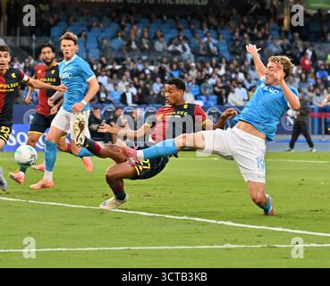 Napoli, Napoli, Italy. 1st Oct, 2025. Kevin De Bruyne of SSC Napoli in ...