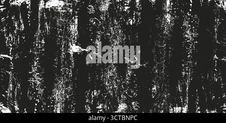 Grunge urban crumpled rough paper collage punk overlay texture vector ...