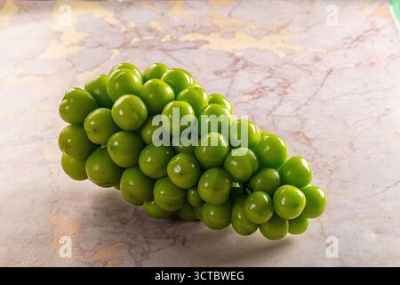 Japanese Shine Muscat big sweet grape Stock Photo - Alamy