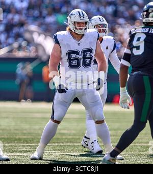 Dallas Cowboys guard T.J. Bass (66) stands for the national anthem ...