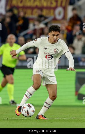 Roma, Italy, 2 October ,2025 Osame Sahraoui of of LOSC Lille in action ...