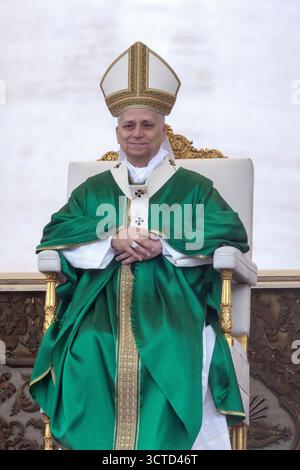 Pope Leo XIV presides over Mass on All Souls' Day inside the Verano ...