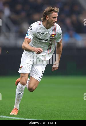 Dennis Johnsen of US Cremonese during SS Lazio vs US Cremonese, Italian ...