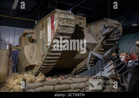 WW1 Tanks Bovington Stock Photo - Alamy
