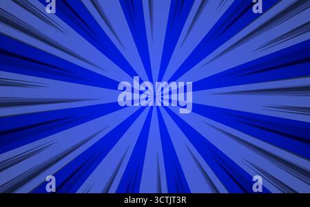 Comic Zoom Lines Background Vector Illustration Stock Vector Image ...