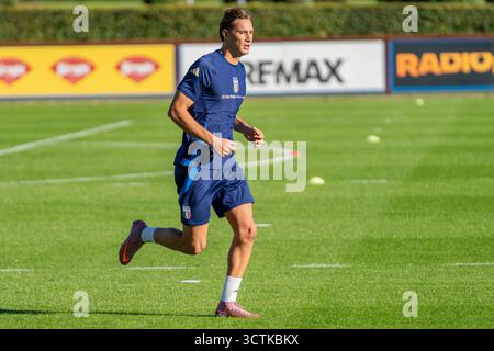 Francesco Pio Esposito during the FIFA World Cup 2026, Qualifiers ...