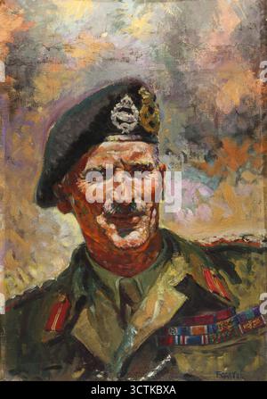 General Sir Bernard Montgomery, commander of the 21st Army Group, is ...