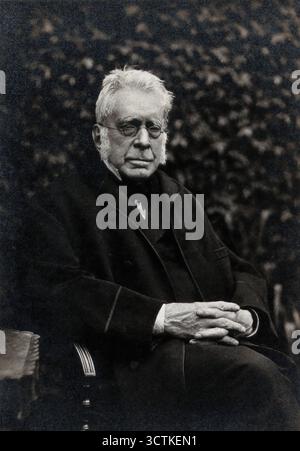 A portrait of British astronomer George Biddell Airy, who served as ...
