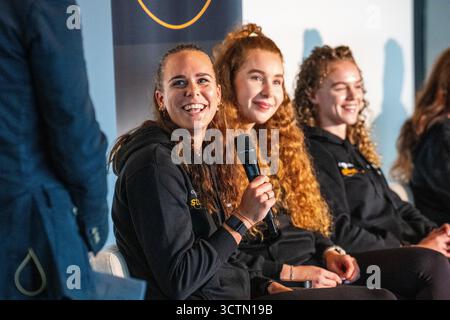 Anna Boersma of the Netherlands and Team Staan - CTS Group celebrates ...