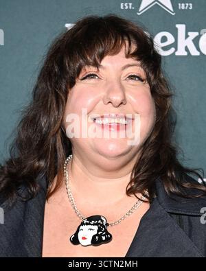 Ashlie Atkinson attends The 2025 BAFTA NYC Tea Party at The Mandarin ...