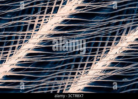A high magnification view of a feather Stock Photo - Alamy