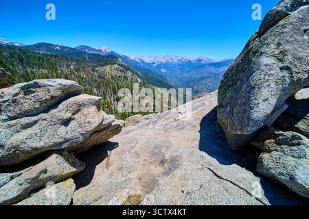 mountains under clear, blue sky and white cloud Stock Photo - Alamy