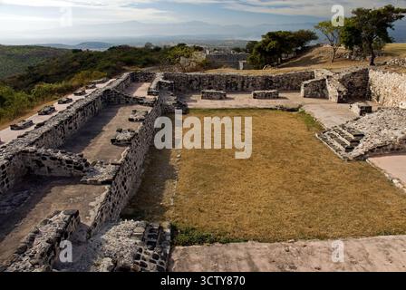 Visit at Xochicalco Arheological Site. Morelos, Mexico Stock Photo - Alamy