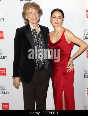 Melanie Hamrick and Mick Jagger attend The Fashion Awards 2025 at The ...