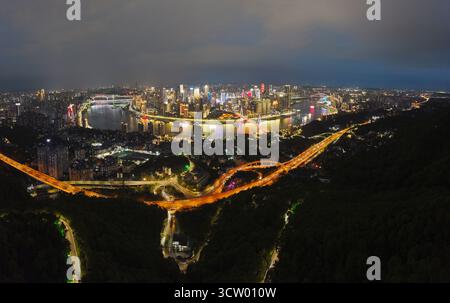 Chongqing Nanshan Tree Observation Deck Scenic Area Chongqing Panoramic ...