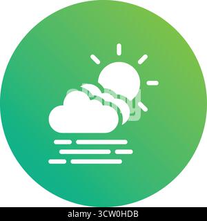 Haze Vector Icon Design Illustration Stock Vector Image & Art - Alamy