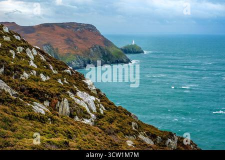 South Stack Lighthouse, Holyhead, Wales, UK Stock Photo - Alamy