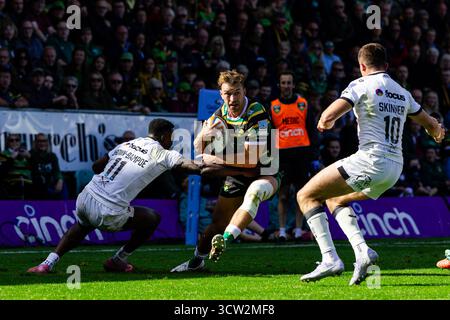Northampton ENGLAND - James Ramm for Northampton during the match ...