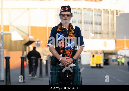 Scotland fans ahead of the FIFA World Cup Group C match at Boston ...