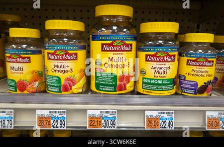 Product Display in a CVS Drugstore and Pharmacy, New York City, USA ...
