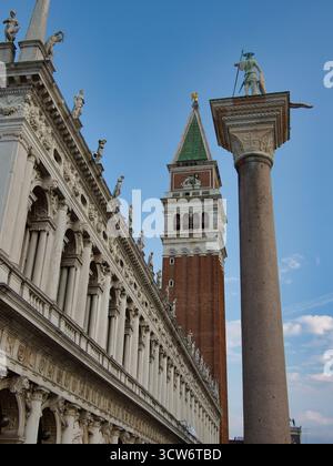 A low angle shot of the St. Mark's Church in Zagreb, Croatia Stock ...