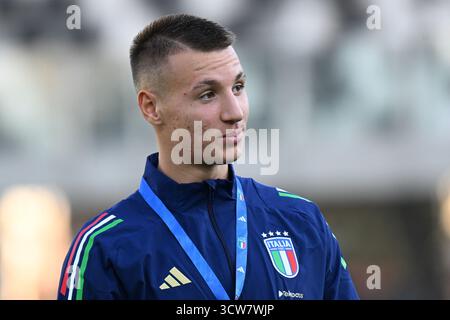 Francesco Camarda during Qualifying - Italy U21 vs Armenia U21, UEFA ...