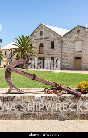 old stone building (WA Shipwrecks Museum) in fremantle in australia ...