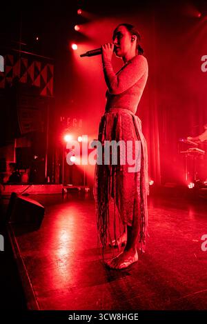 Copenhagen, Denmark. 09th, October 2025. The Norwegian indie pop band ...