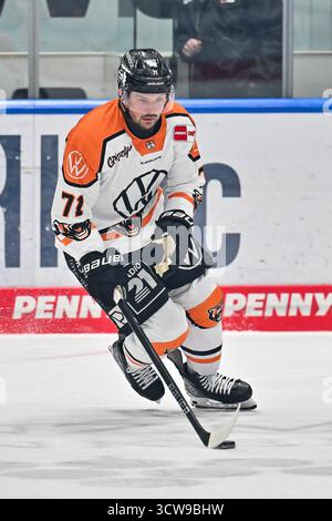 Augsburg, Deutschland. 10th Oct, 2025. T. J. TREVELYAN (Augsburger ...