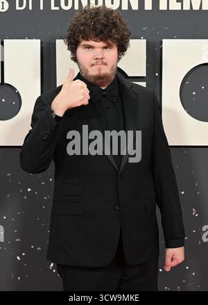 Aidan Delbis attends the premiere of "Bugonia" at The Museum of Modern ...