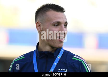 Francesco Camarda during Qualifying - Italy U21 vs Armenia U21, UEFA ...