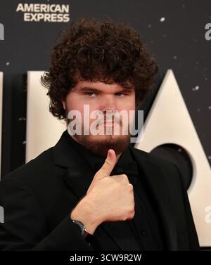 Aidan Delbis attends the premiere of "Bugonia" at The Museum of Modern ...