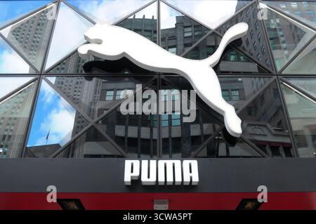 A Puma store is seen in Manhattan, New York City. (Photo by Jimin Kim ...