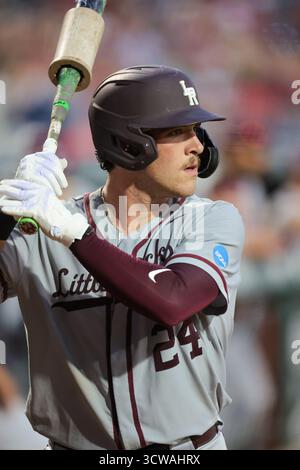 Little Rock catcher Cade Martin (24) during an NCAA college baseball ...