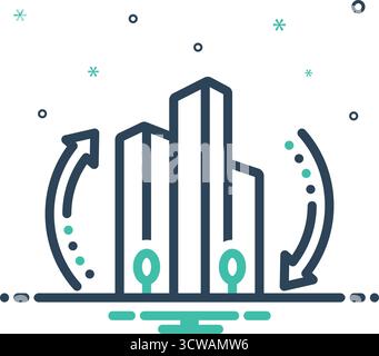 Icon for urban renewal, urban Stock Vector Image & Art - Alamy
