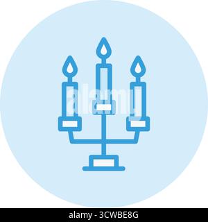 Candle Vector Icon Sign Icon Vector Illustration For Personal And ...