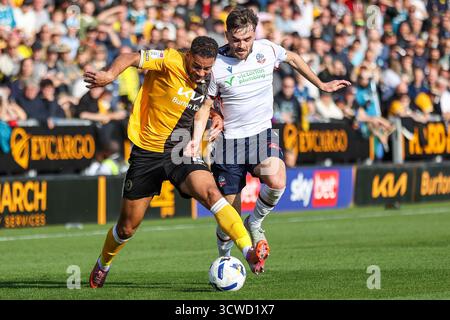 Max Conway #25 of Bolton Wanderers F.C during the Sky Bet League 1 ...