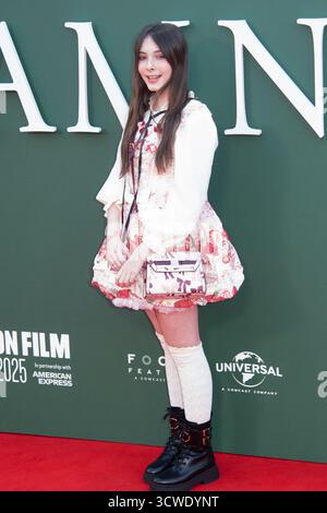 Bodhi Rae Breathnach attends ‘Hamnet’ Premiere during the BFI London ...