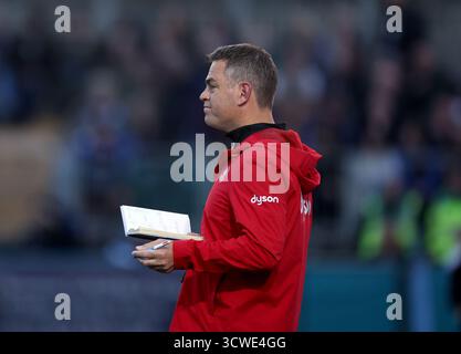 Bath Rugby manager Johann van Graan ahead of the Gallagher PREM match ...